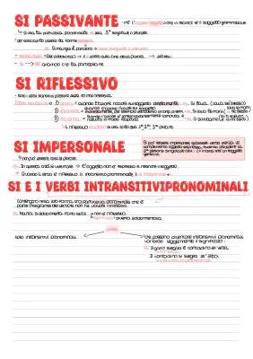 Scopri il Si Passivante e Si Impersonale con Esempi e Esercizi ...
